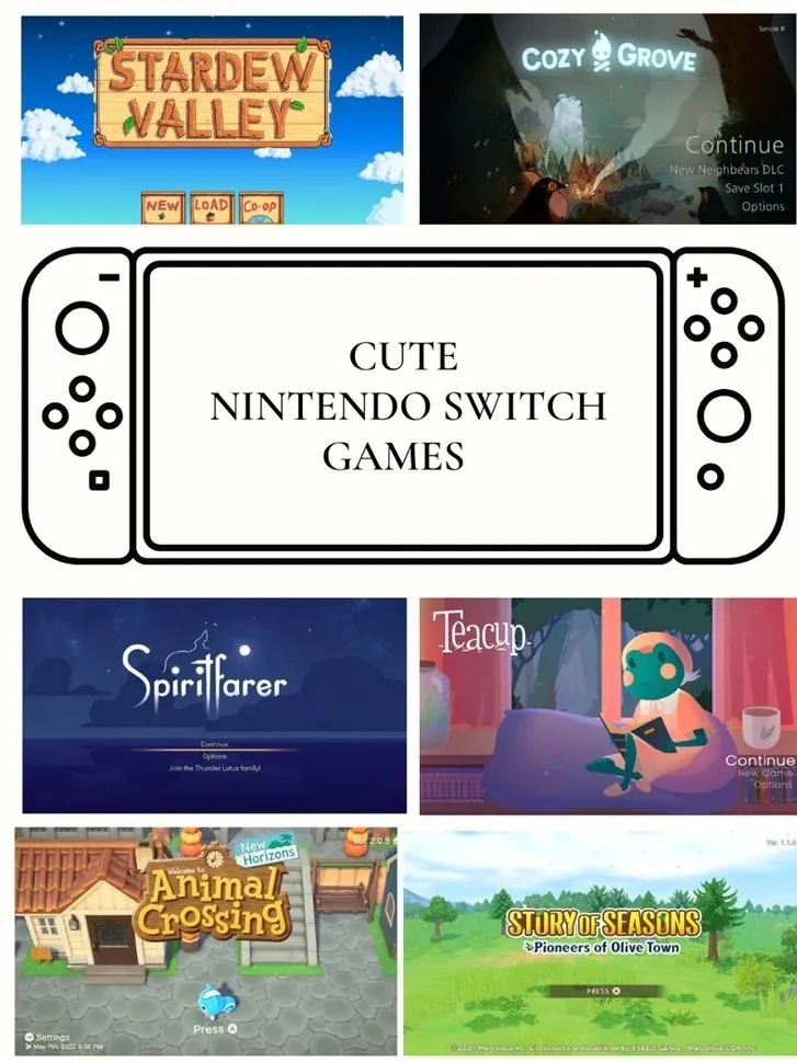 Cute Nintendo Switch Games 🎮 | Gallery posted by SallyCozyStuff | Lemon8