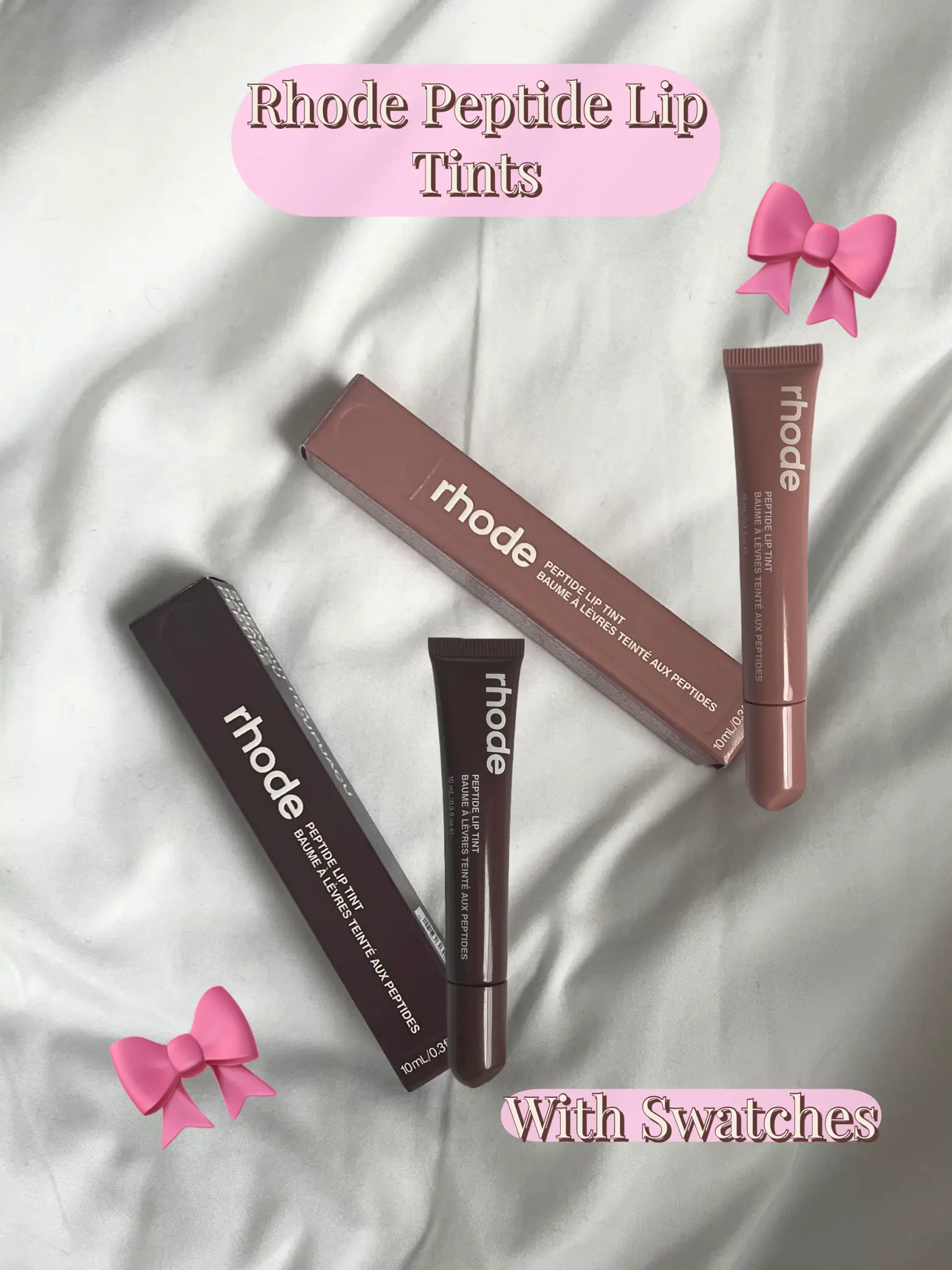 Rhode Peptide Lip Tints & Swatches 🍞☕️🎀 | Gallery posted by Nicolette ...