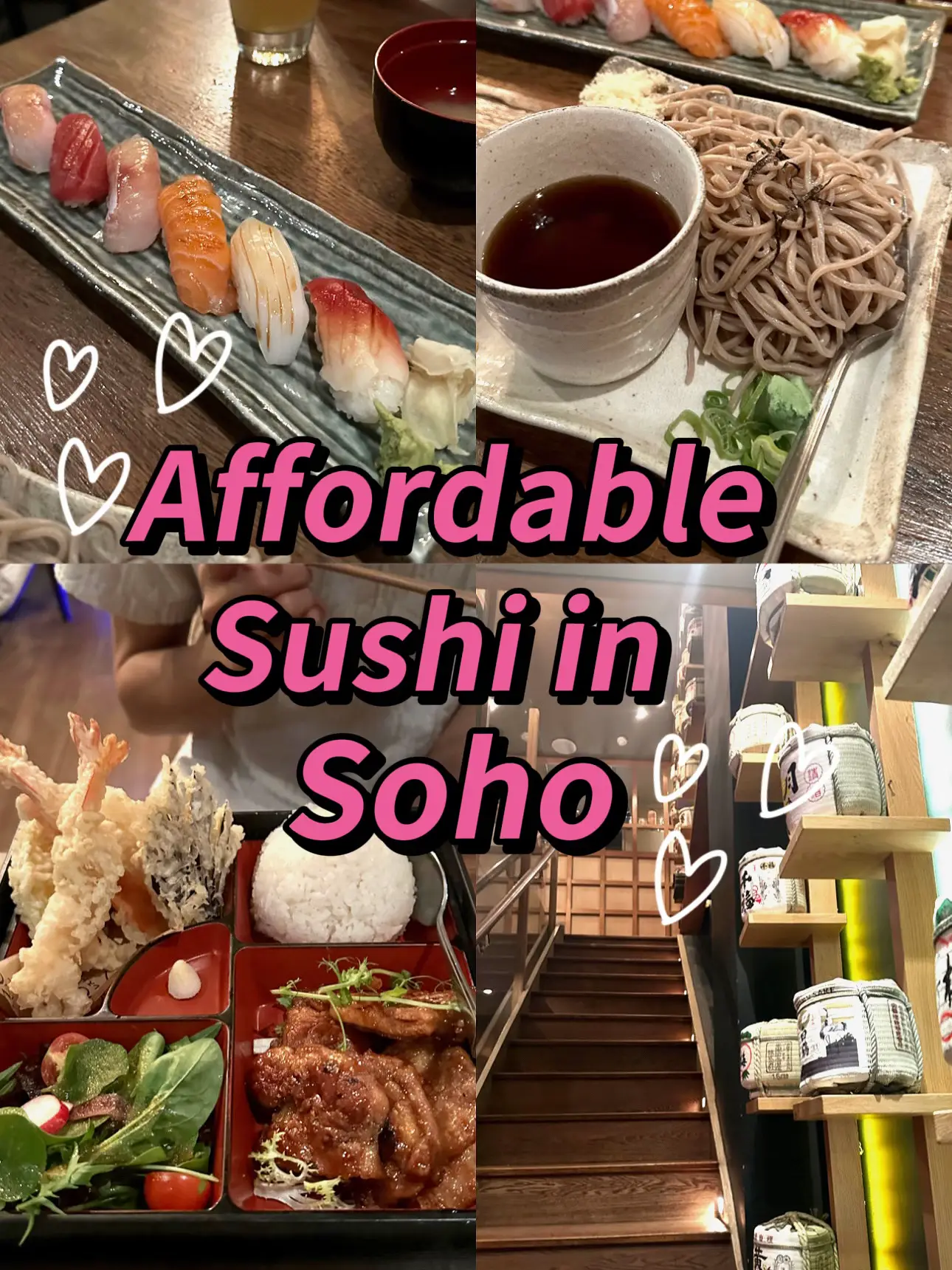 My favourite sushi spot in Soho 🍣🍱 | Mizuki 🍙💛が投稿したフォトブック | Lemon8