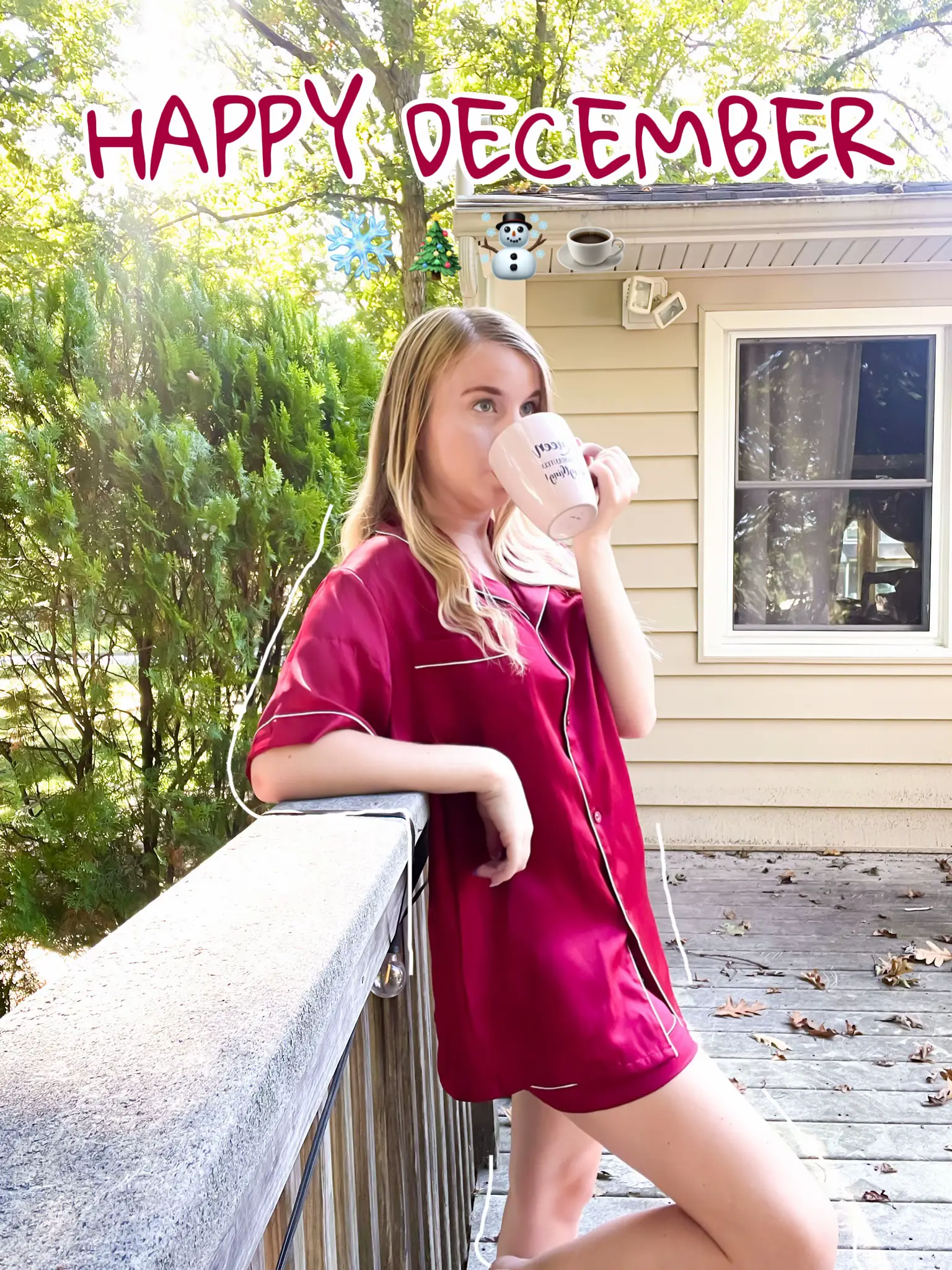 happy 1st day of december ️☕️☃️🎄 | แกลเลอรีที่โพสต์โดย Meg | Lemon8