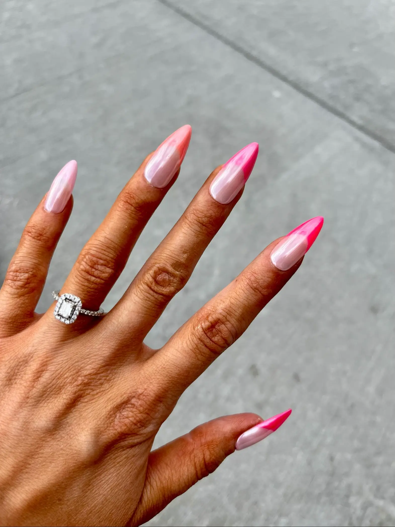 Pink Chrome French | Gallery posted by Pressed By K | Lemon8