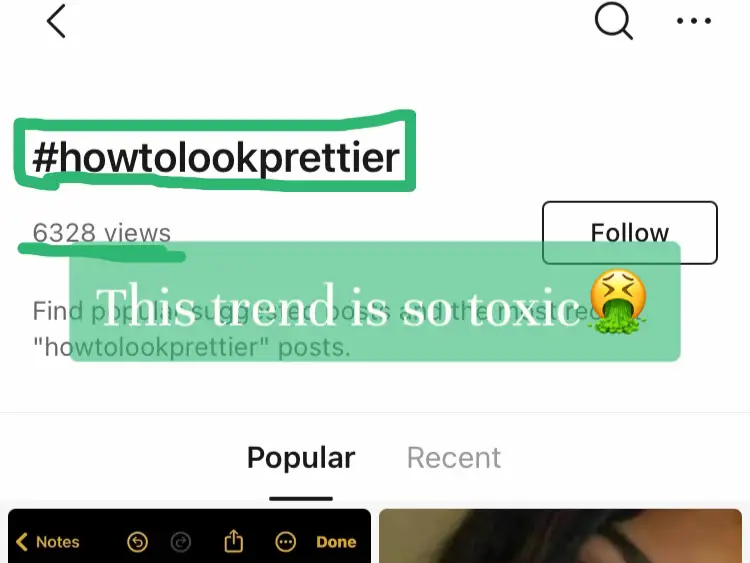 This trend is so toxic and ALL over lemon8 | แกลเลอรีที่โพสต์โดย 🫨 Emma ...