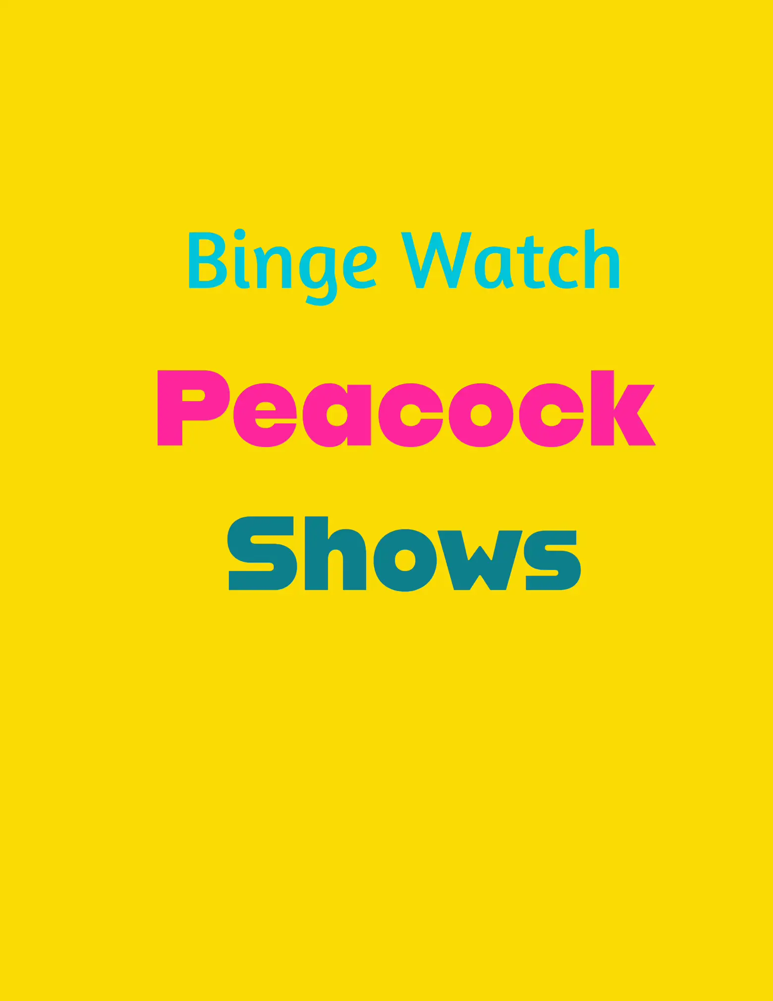 Must Watch Peacock Series | Gallery posted by Alicia Jones | Lemon8