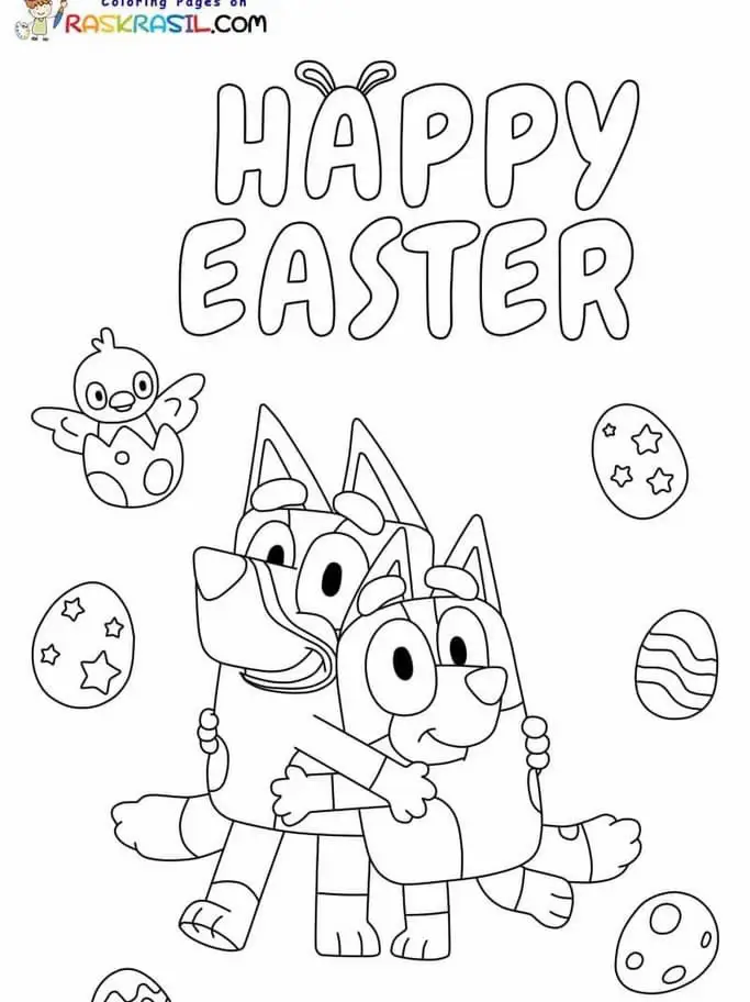 Bluey Coloring Pages - Lemon8 Search