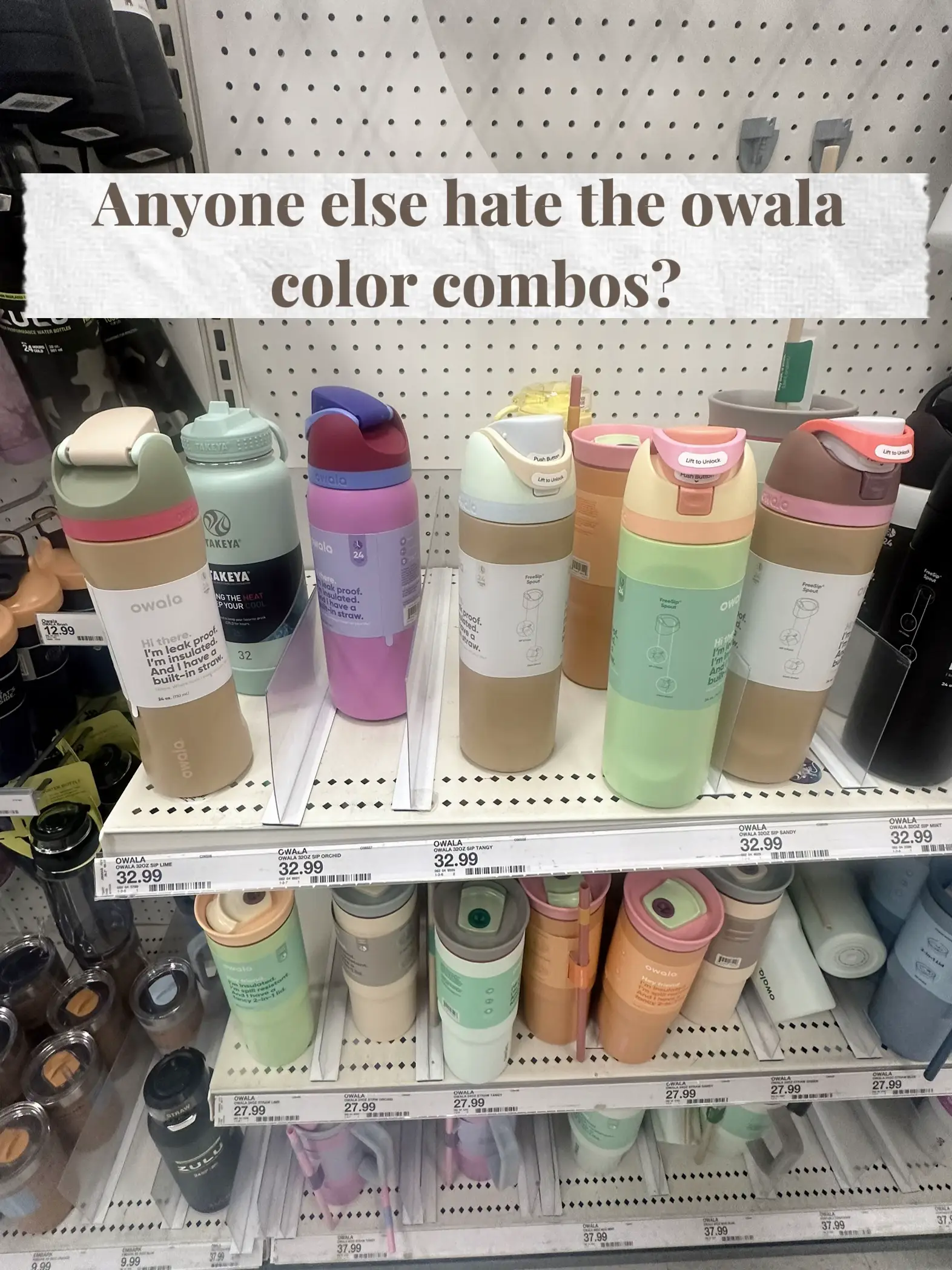 Anyone else hate the owala color combos? | Gallery posted by Daelyn07 ...