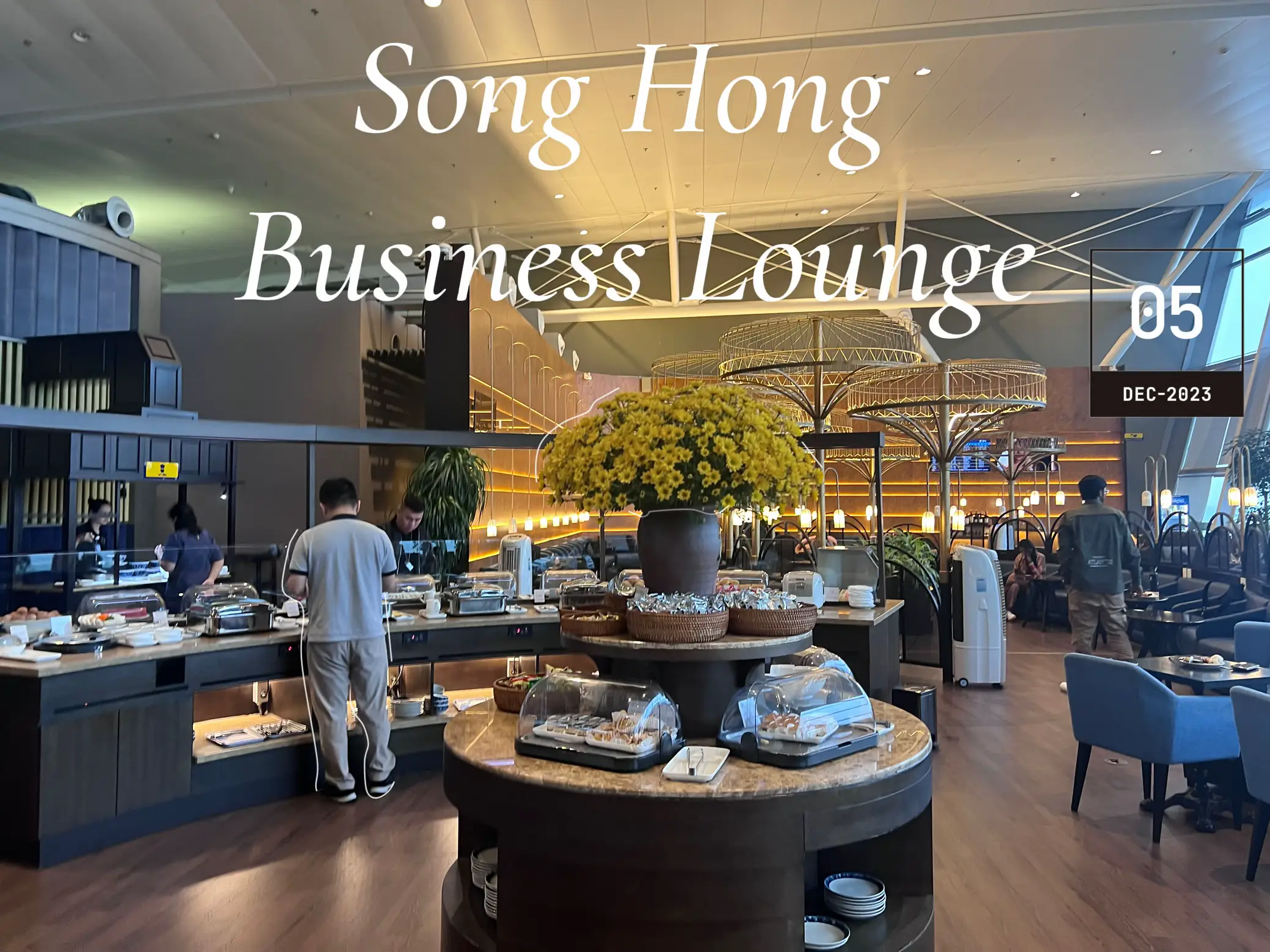 ベトナム🇻🇳ハノイ空港、Song Hong Business loungeで朝食🥣🥞 | なっちゃんの旅ライフが投稿したフォトブック | Lemon8