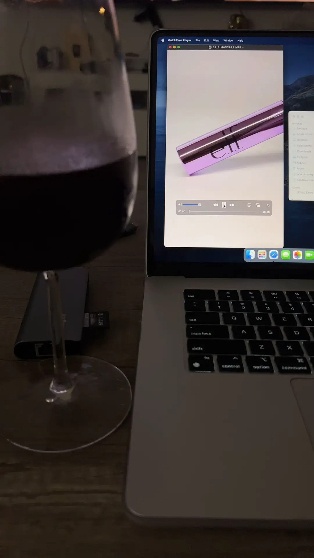 Work in progress 💻 🍷 | Video published by Ana Mahoney | Lemon8