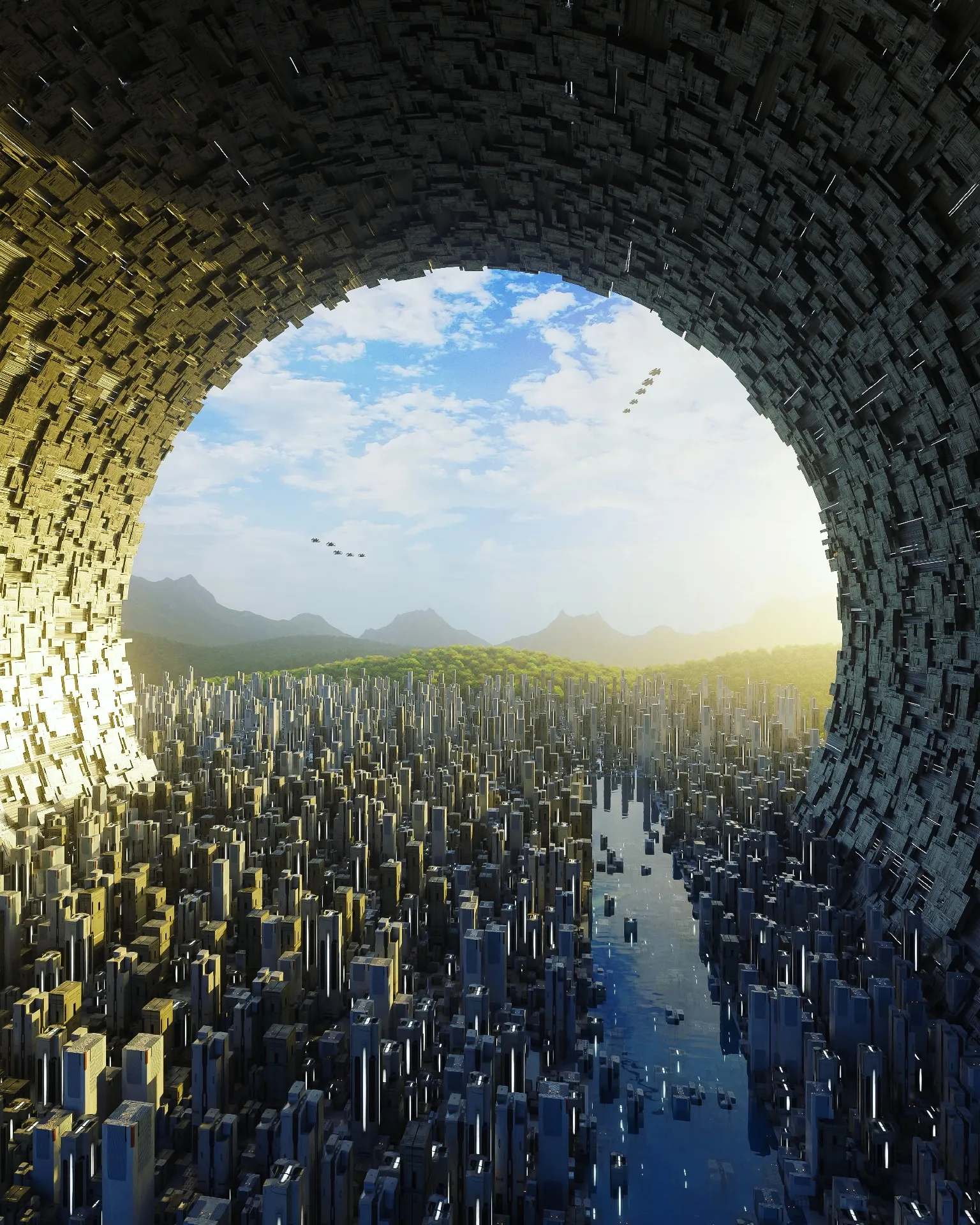 Tunnel Town | Gallery posted by 3D.PIK | Lemon8