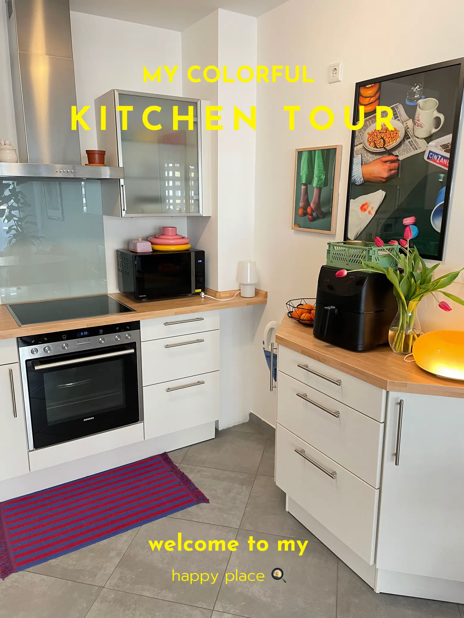 my colorful kitchen tour 🍋🥰 | Gallery posted by Ochuko_ar | Lemon8