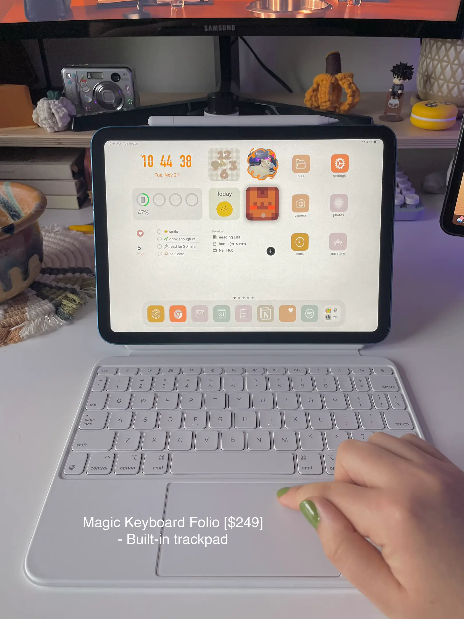 Unboxing iPad 10th + Magic Keyboard Folio 📱 | Gallery posted by studywithnali | Lemon8