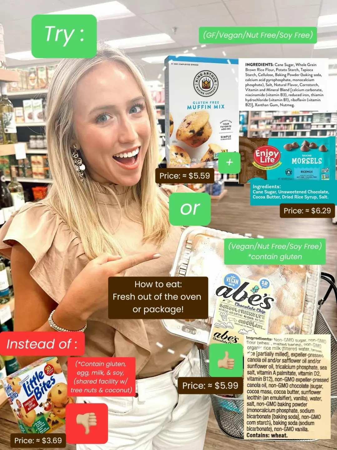 Vegan, Gluten Free, & Nut Free DUPES !!! | Gallery posted by Payton ...