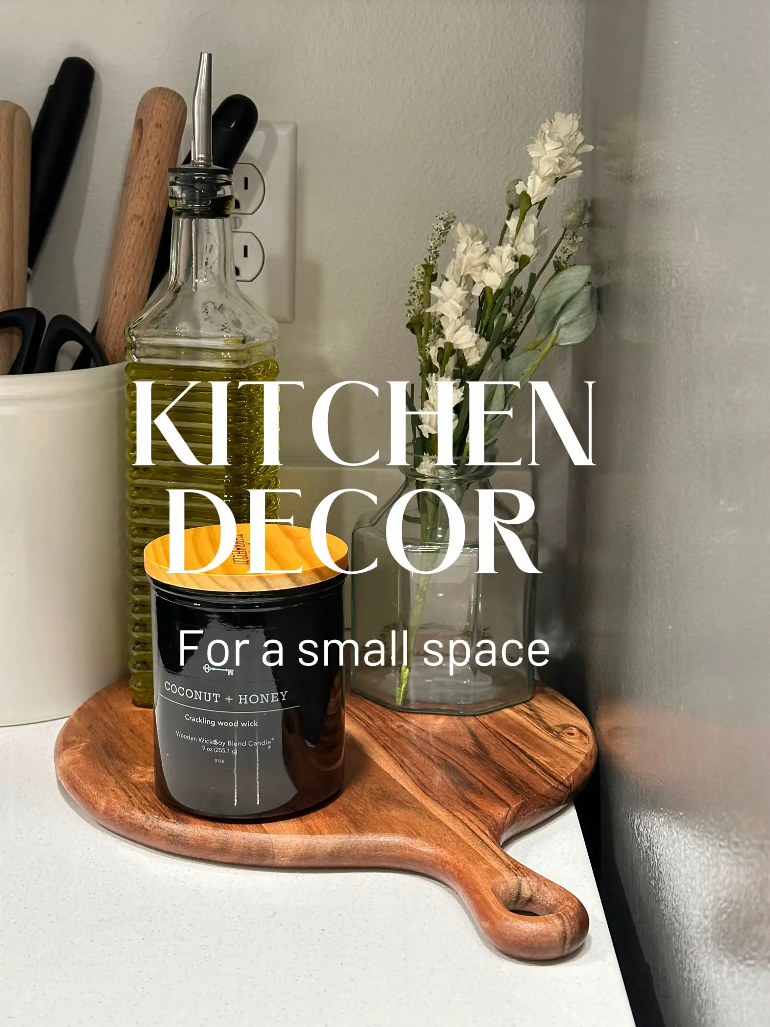 Small Kitchen Counter Decor Inspo | Gallery posted by Hailey Halford ...