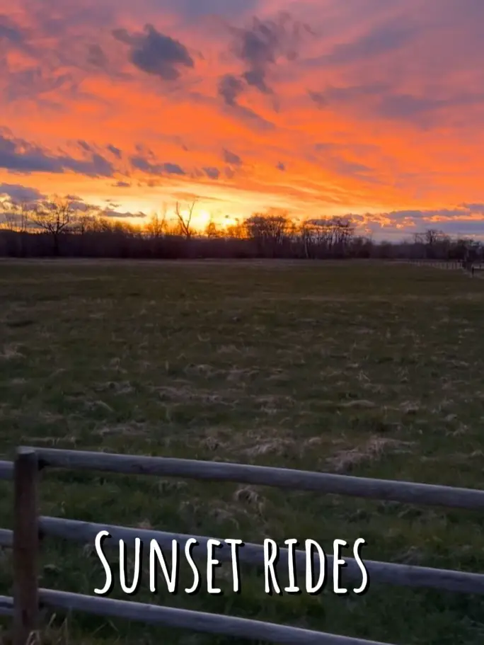 Sunset rides | Video published by Finnly wiens | Lemon8
