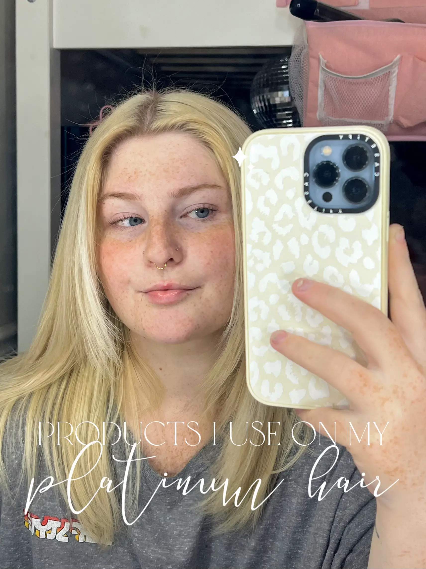 how i keep my platinum hair looking healthy 🩷 | แกลเลอรีที่โพสต์โดย ...