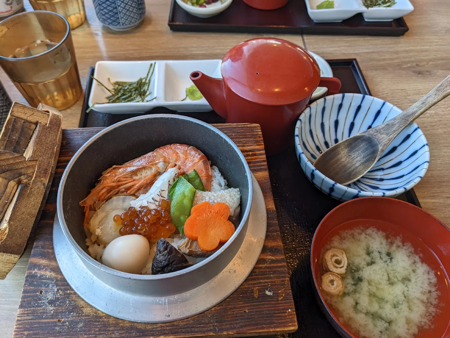 Kashiwa Lunch 】 Fresh Fish, Kamameshi Hikari-ya Kashiwa Takashimaya ...