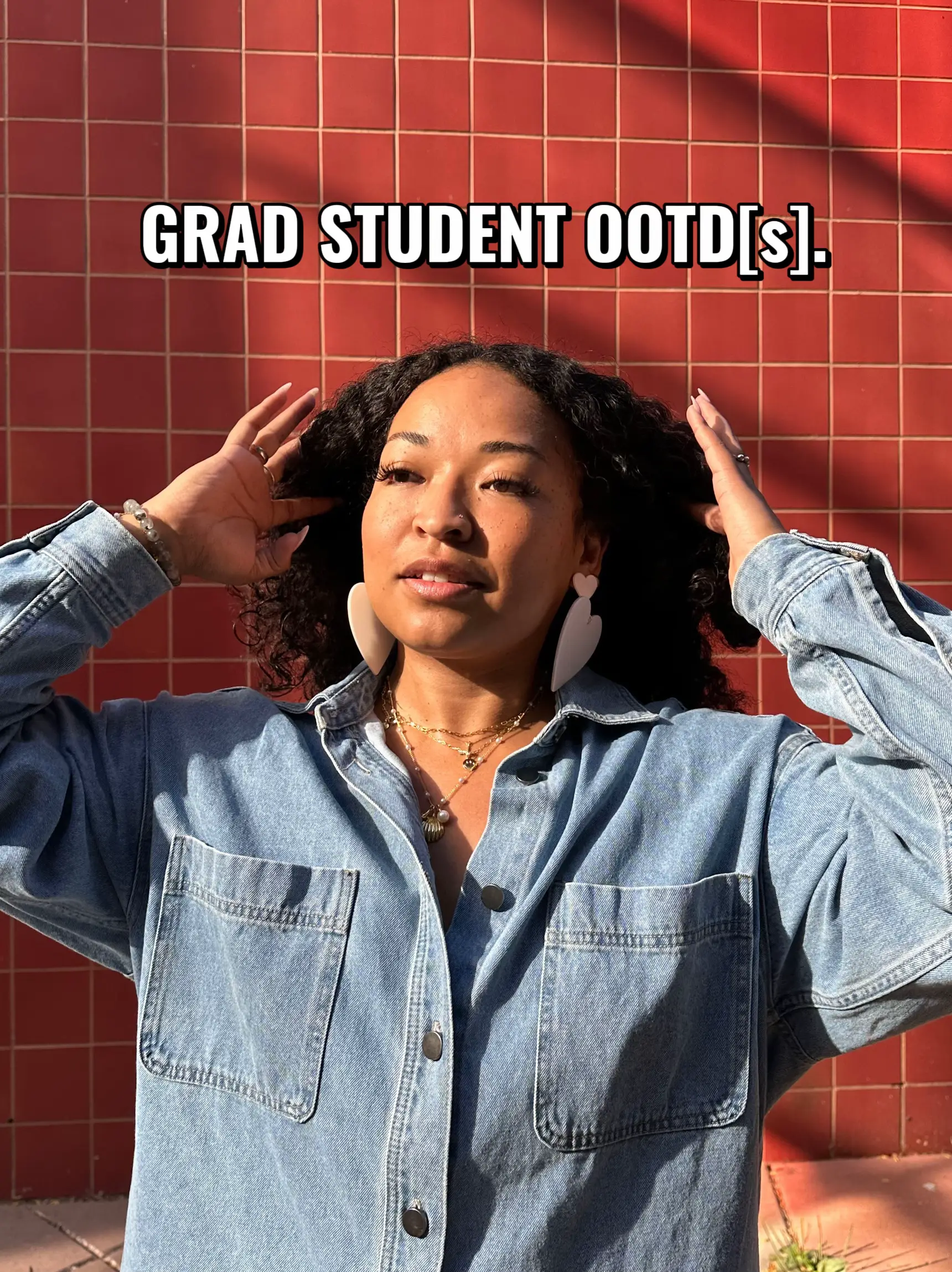 GRAD STUDENT OOTD[s]. | Gallery posted by jasmine | Lemon8