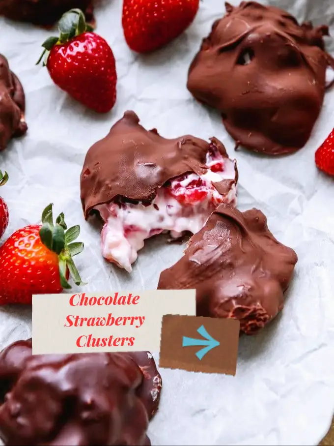 Chocolate Covered Strawberry Clusters 🍓 | Video published by Amber DeAnn 🤍 | Lemon8