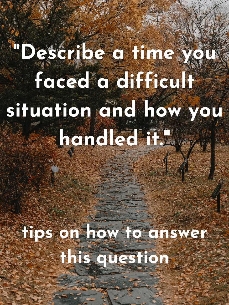 “Describe a time you faced a difficult situation” | Gallery posted by Em Barnard, MD | Lemon8