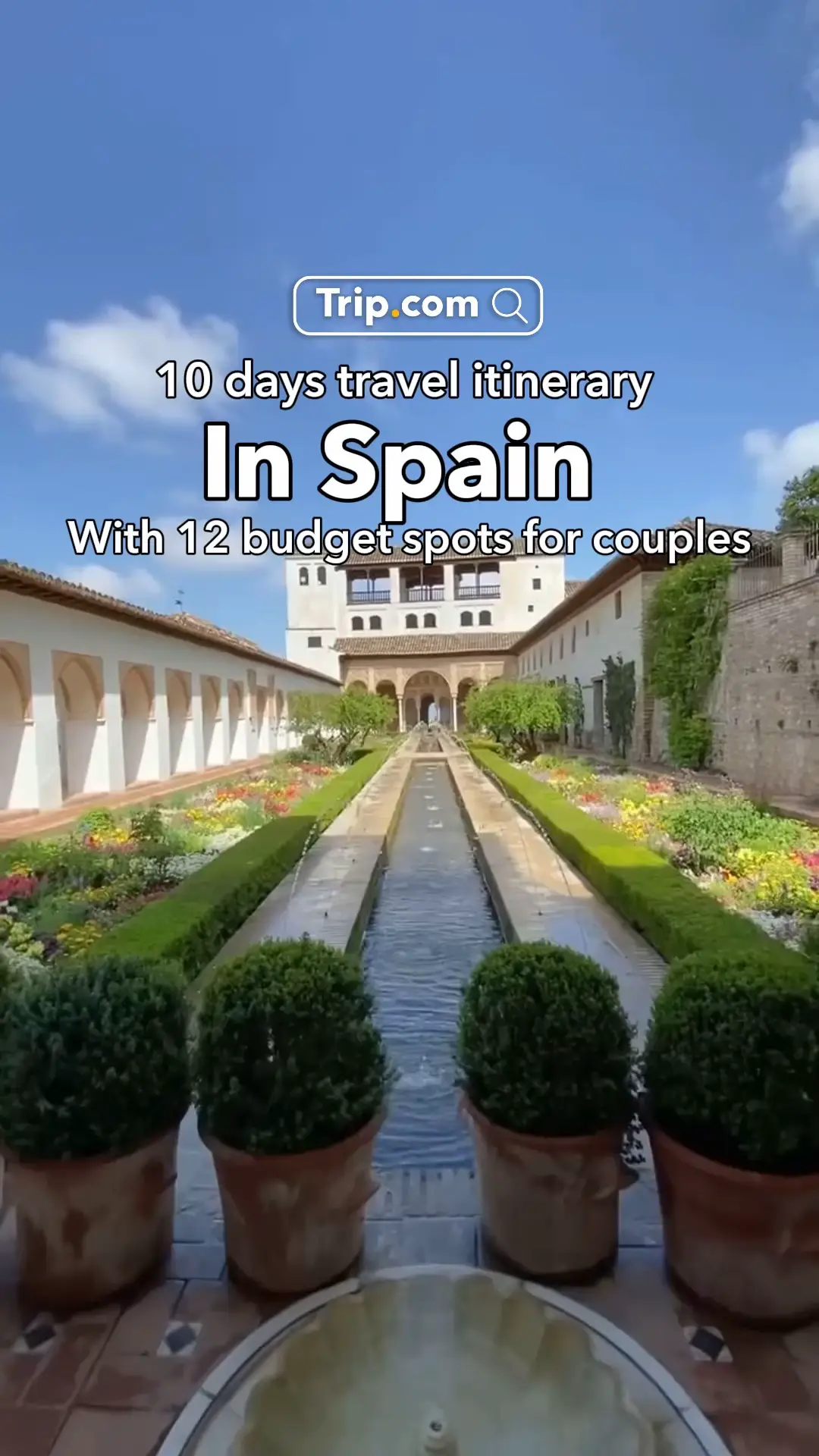 10 𝙙𝙖𝙮𝙨 𝙎𝙥𝙖𝙞𝙣 𝙩𝙧𝙖𝙫𝙚𝙡 𝙞𝙩𝙞𝙣𝙚𝙧𝙖𝙧𝙮 𝙛𝙤𝙧 𝙘𝙤𝙪𝙥𝙡𝙚𝙨! 🇪🇸 | Video published by ...