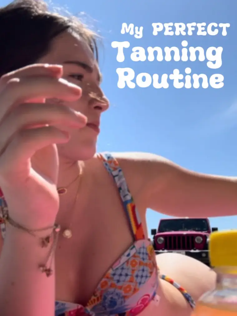 The Perfect Tanning Routine | Video published by autumn | Lemon8