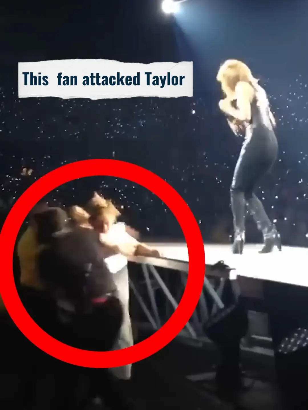 A Fan Attacked Taylor Swift 🤬 | Video published by SOUNDCTRL | Lemon8