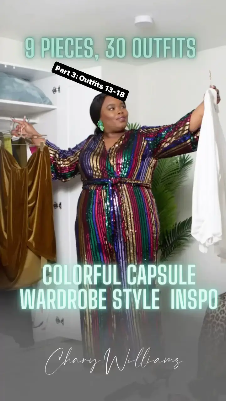 10 pieces make 40 outfits pt.3 | Video published by Chary Williams | Lemon8