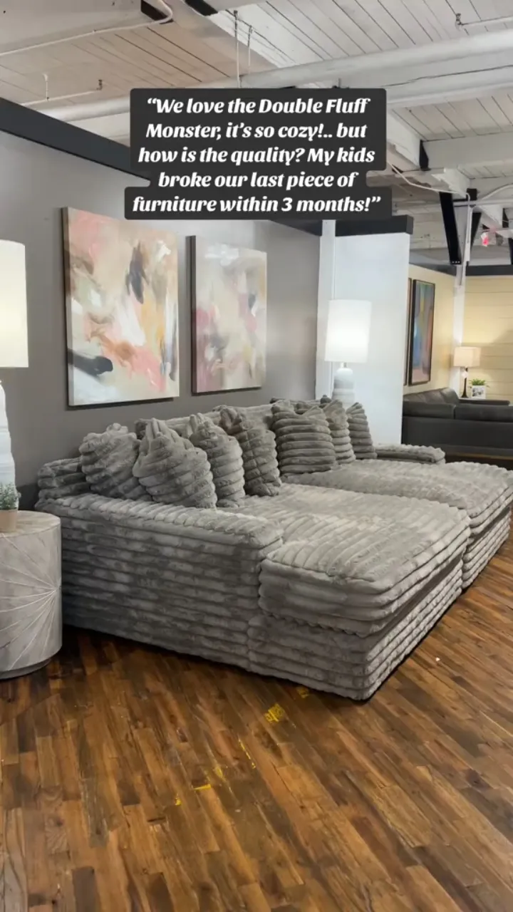 Designs double fluff monster | Video published by Home Styling | Lemon8