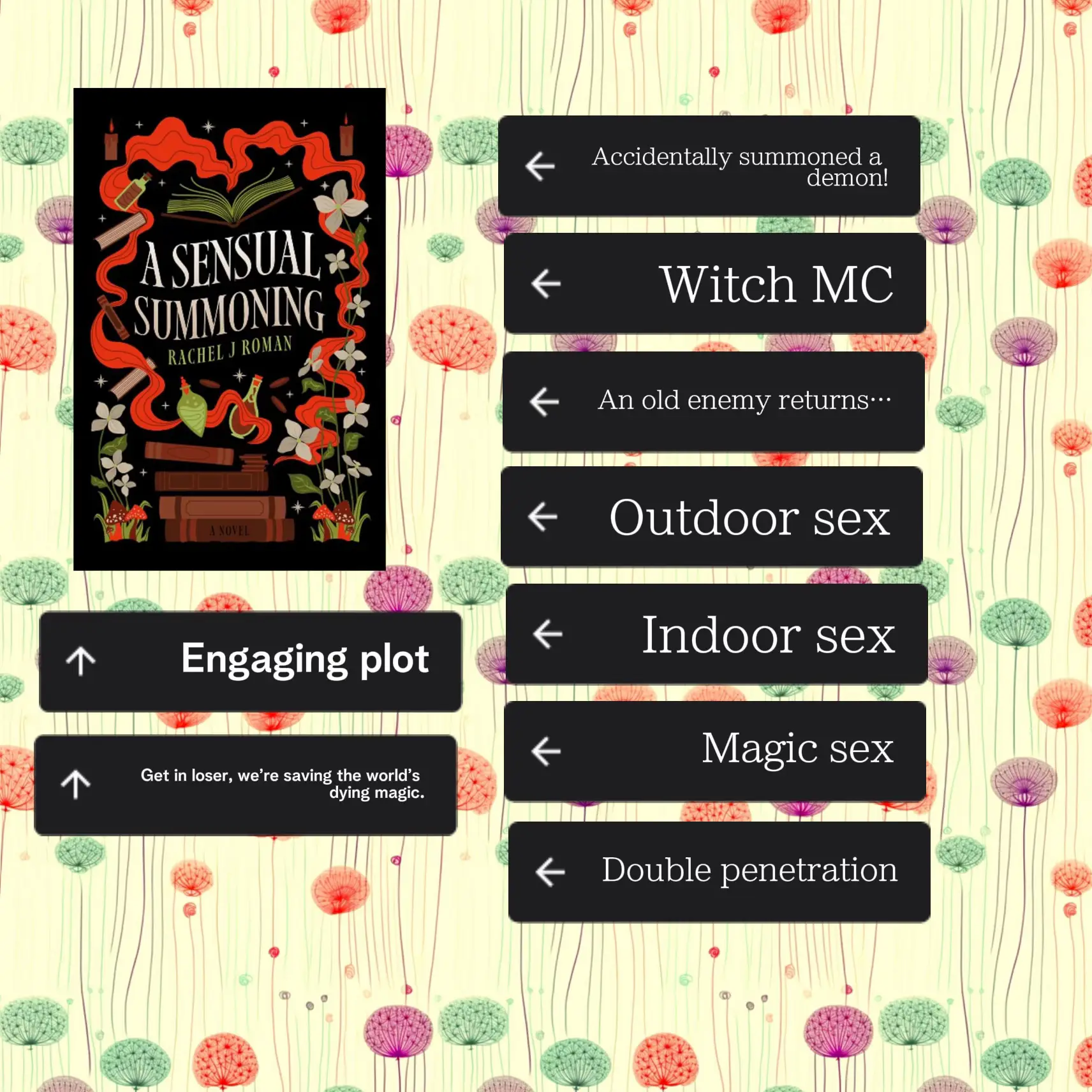 A Sensual Summoning, Rachel J. Roman | แกลเลอรีที่โพสต์โดย MeanCaroline ...