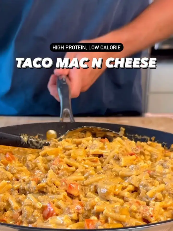 Macro-Friendly Taco Mac & Cheese | Video published by Counter | Lemon8