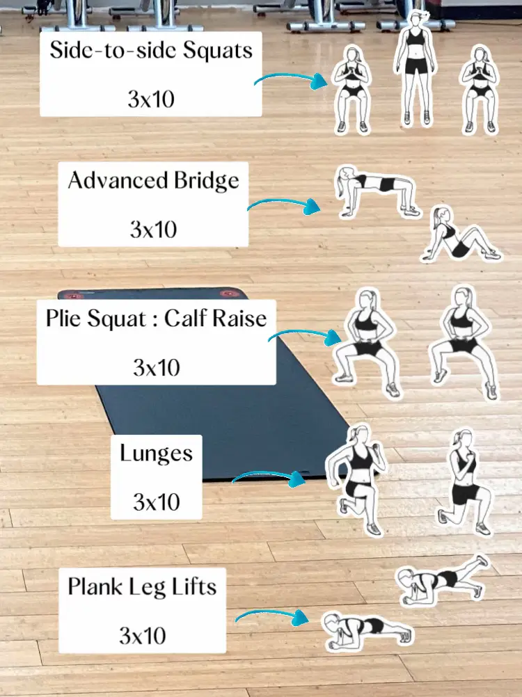 Easy Floor Exercises - No Equipment Needed! 🤍 | Gallery posted by ...