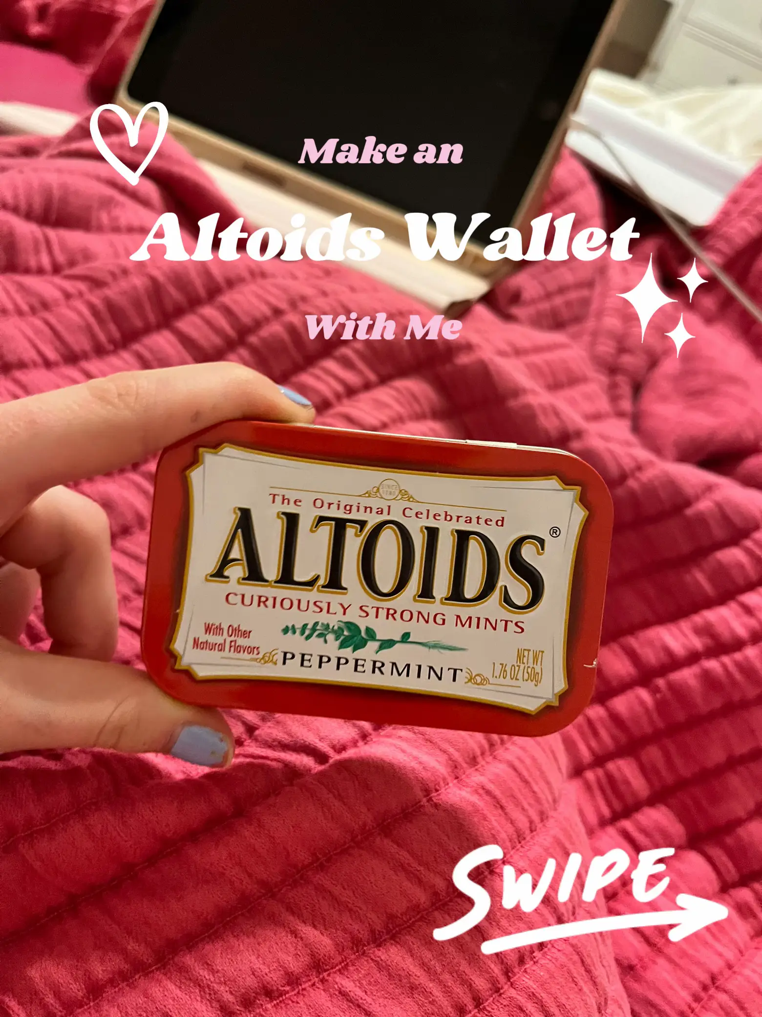 Make an Altoids wallet with me | แกลเลอรีที่โพสต์โดย edensparadise | Lemon8
