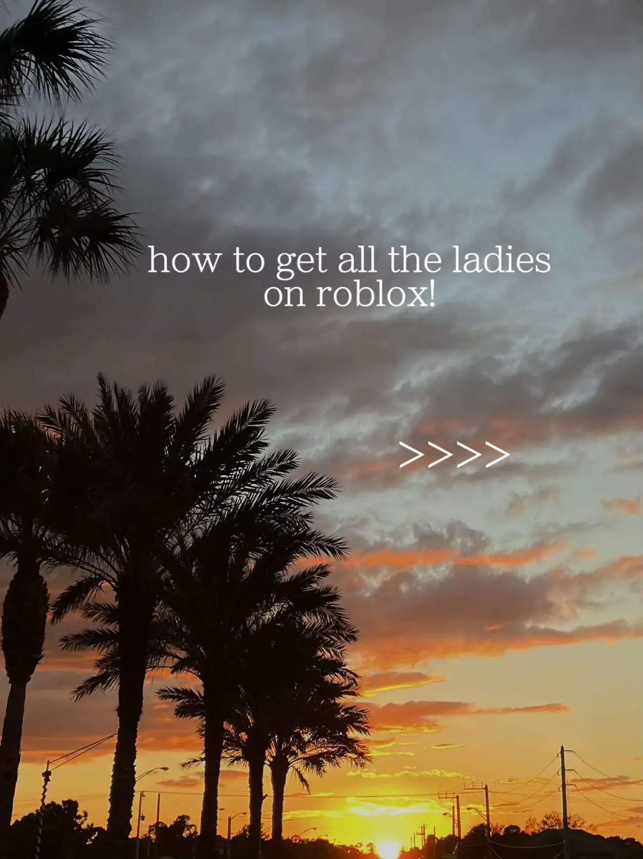 how to get all the ladieson roblox! | Gallery posted by mckenzie | Lemon8