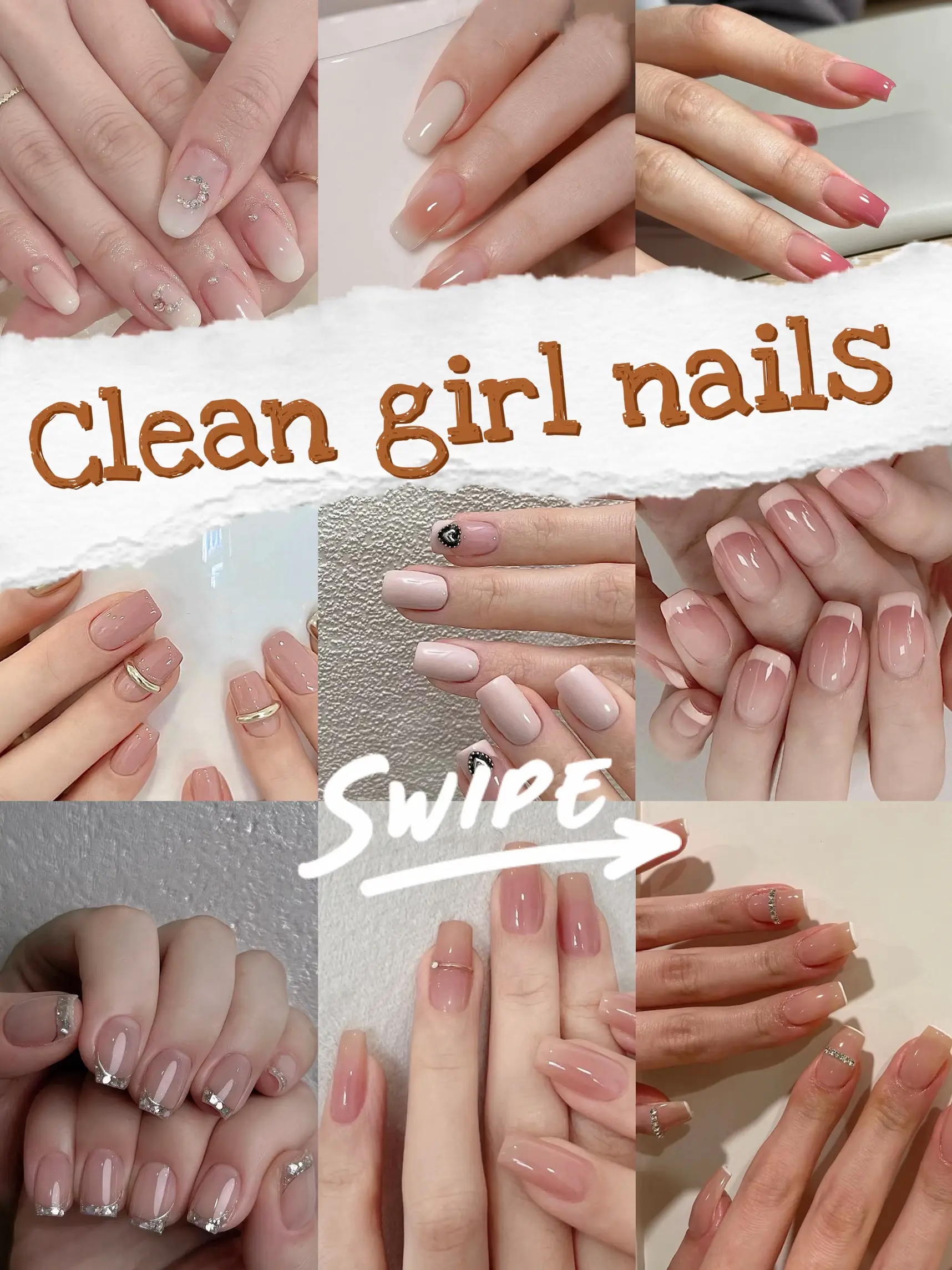 Clean girl nail ideas🤍 | Gallery posted by Nail Inspo Tree | Lemon8
