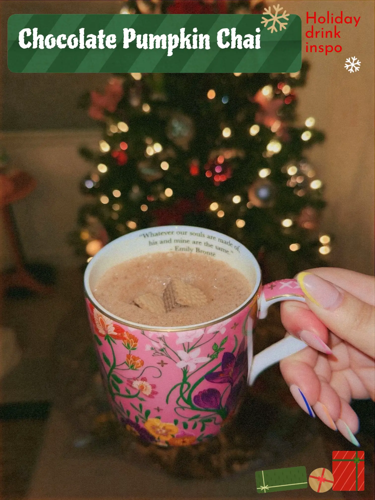 choco pumpkin chai recipe!! | Gallery posted by Nadeen | Lemon8