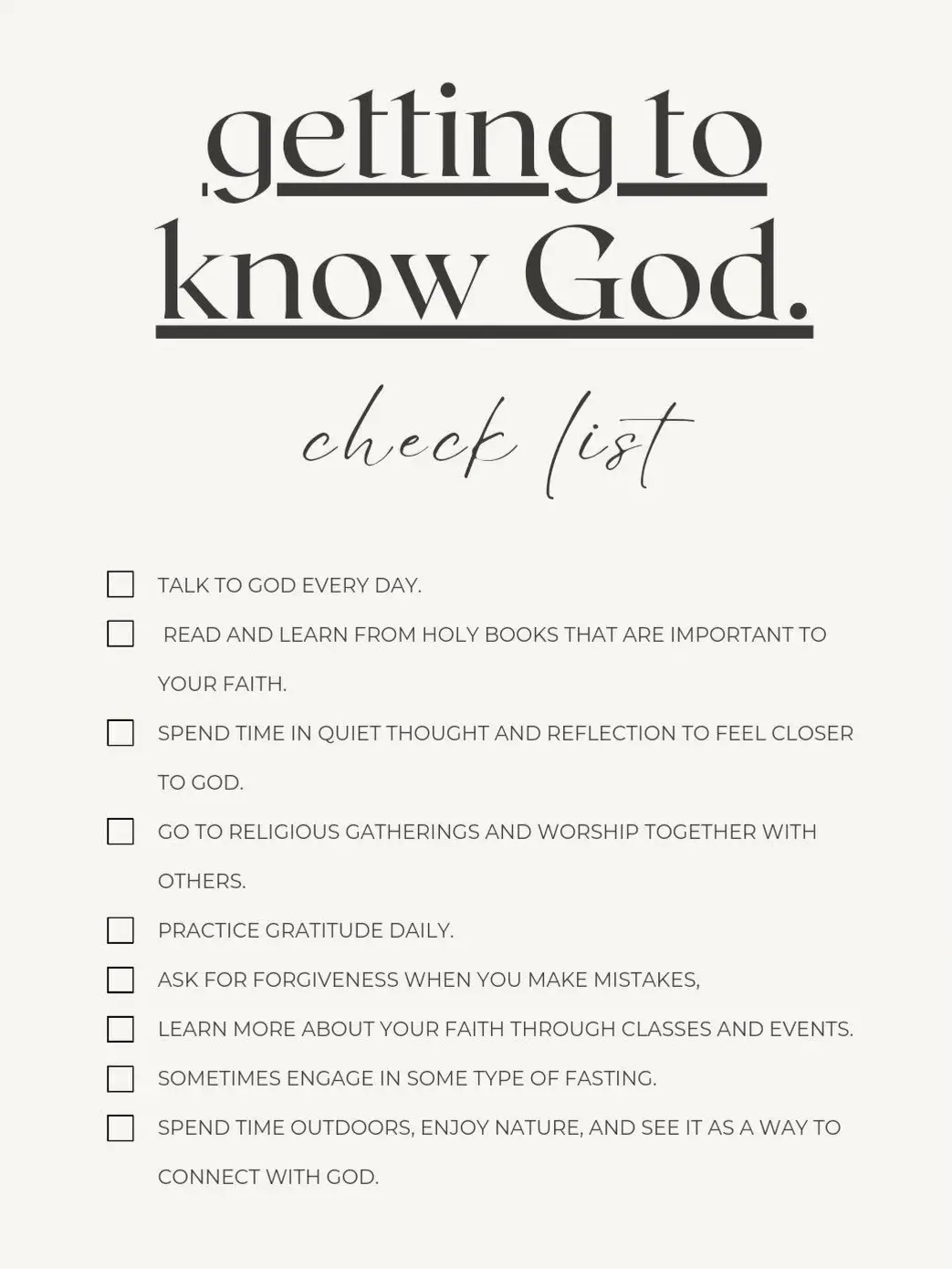 How to get to know God | Gallery posted by Reina | Lemon8