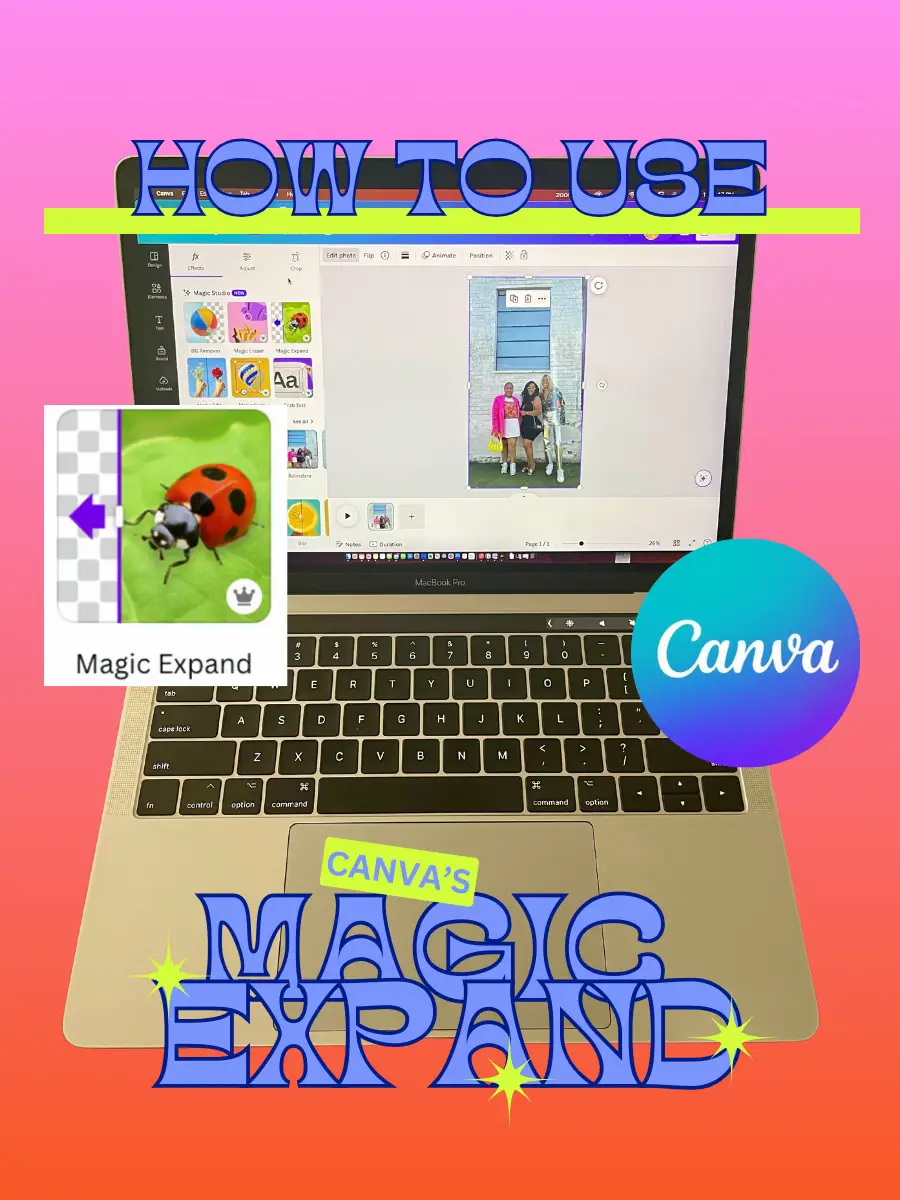 How to use Canva’s Magic Expand Tool | แกลเลอรีที่โพสต์โดย Lauren 🪩 ...