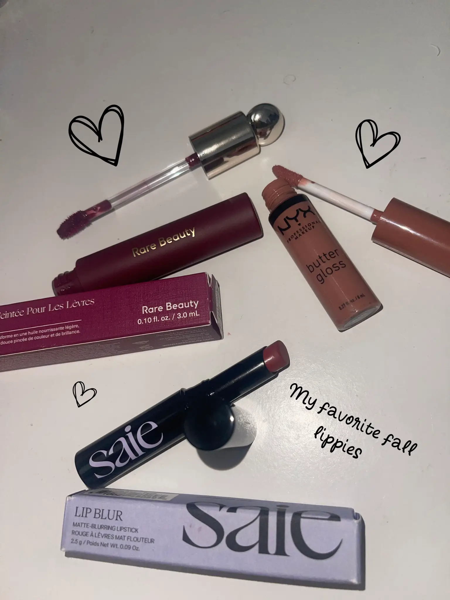 My favorite fall lippies