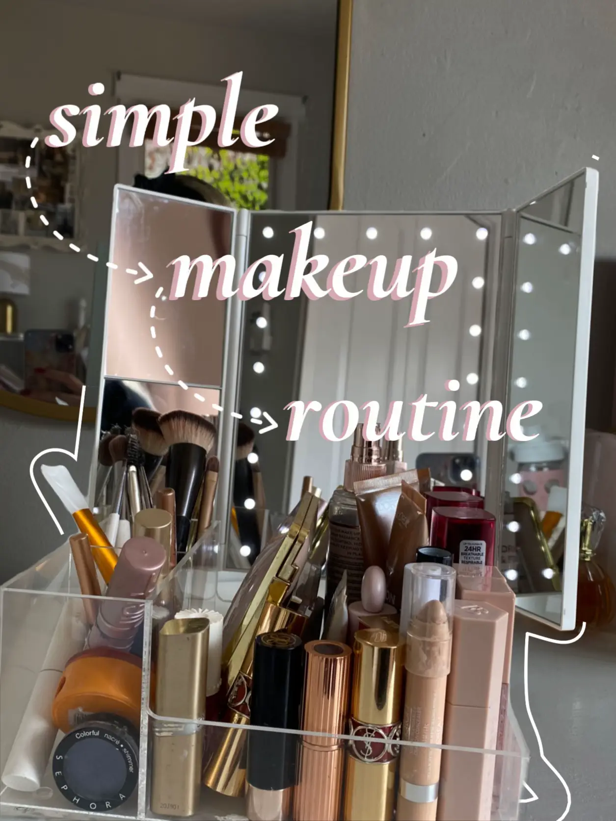simple makeup tutorial | Gallery posted by michelle.belle | Lemon8