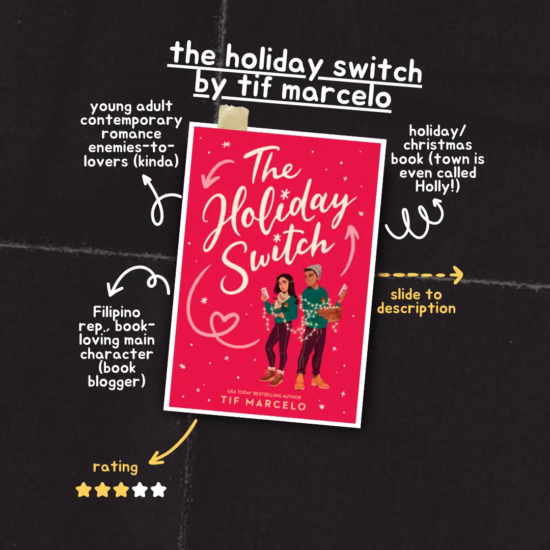 📚 book review: the holiday switch by tif marcelo | Gallery posted by ...