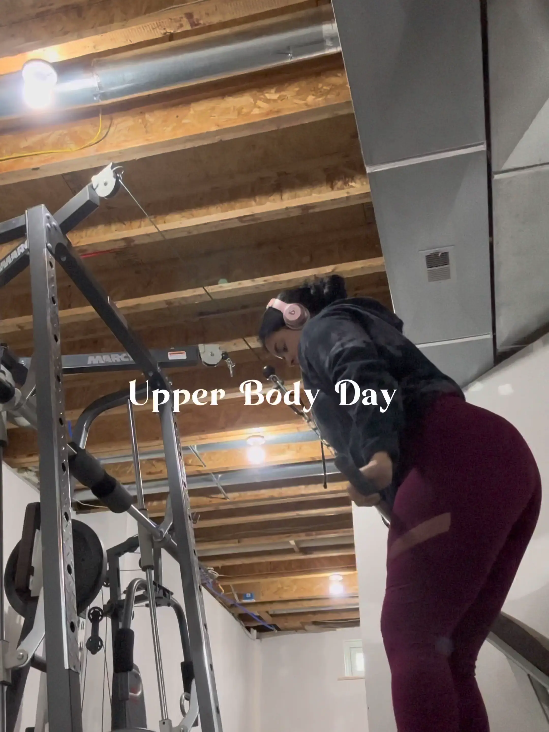 Upper Body Day 🫶 | Video published by Lin | Blogger | Lemon8