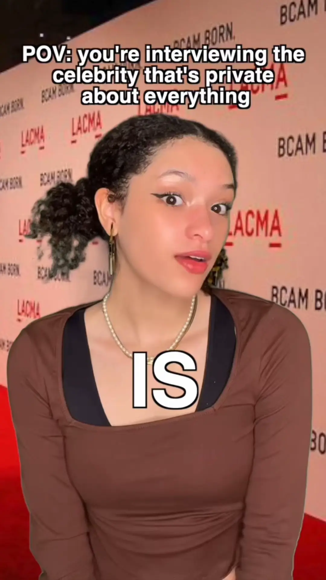 POV: you’re interviewing the c | Video published by Xia Capretta | Lemon8