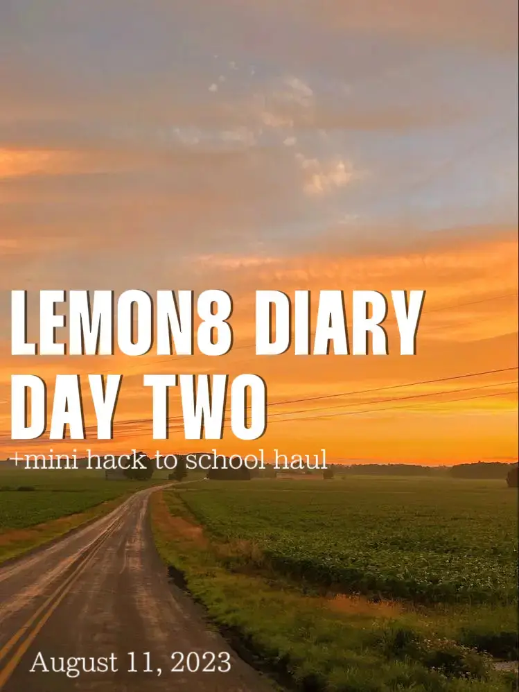 LEMON8 DIARYDAY TWO | Gallery posted by lainebop | Lemon8