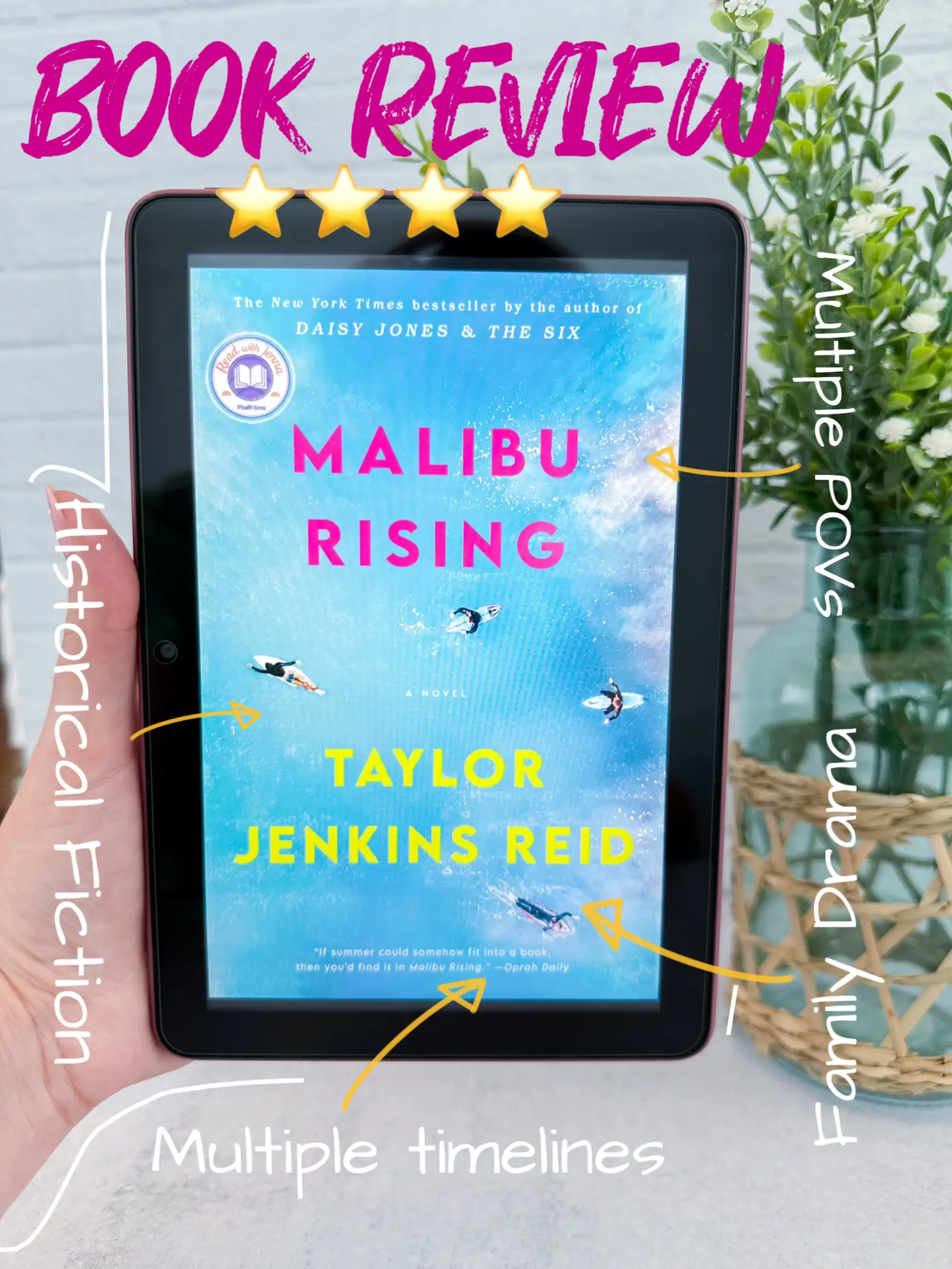 Malibu Rising book summary - Lemon8 Search