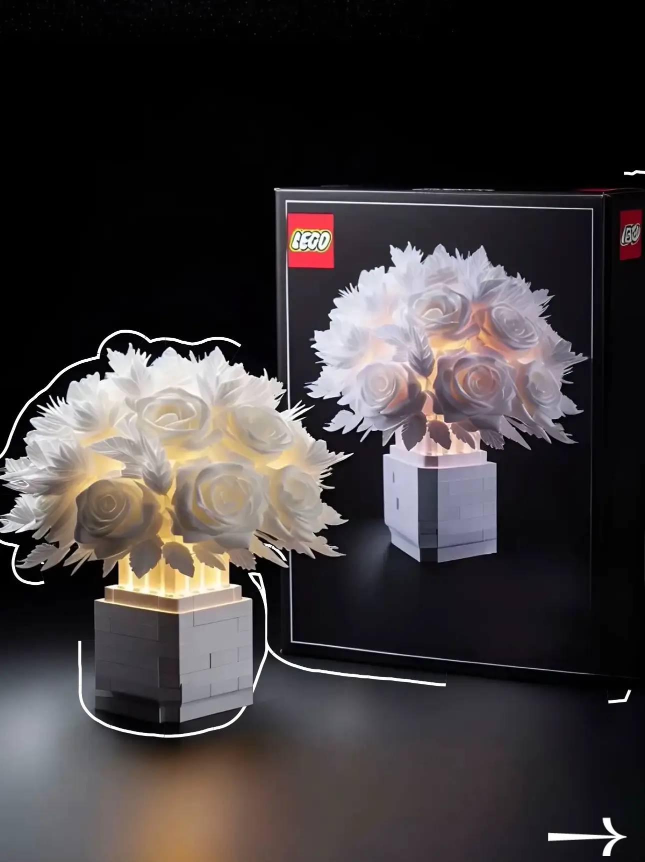Light up Lego Flowers !! | Gallery posted by S. Marie | Lemon8