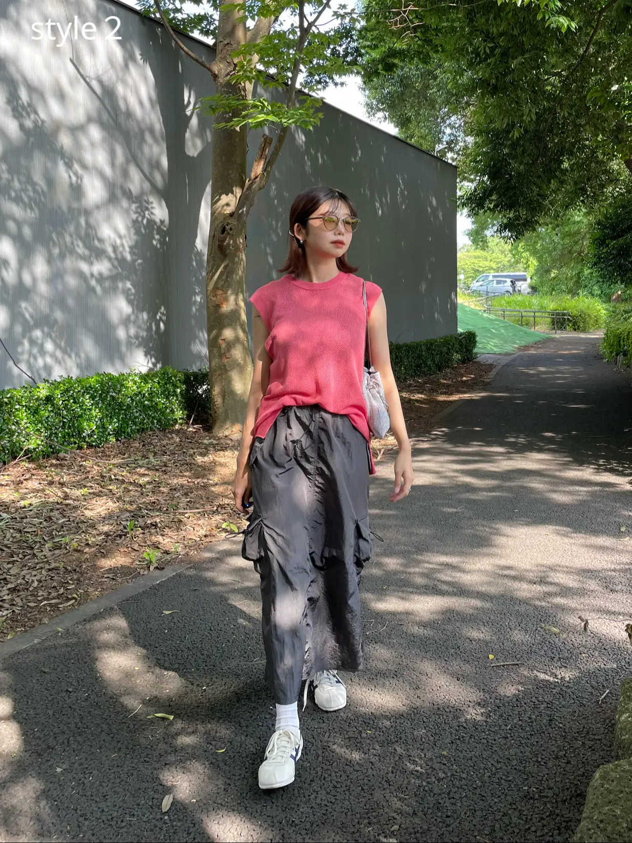 🦙【着回し3選】パラシュートスカート系統別コーデ📚 | uki🦙が投稿したフォトブック | Lemon8