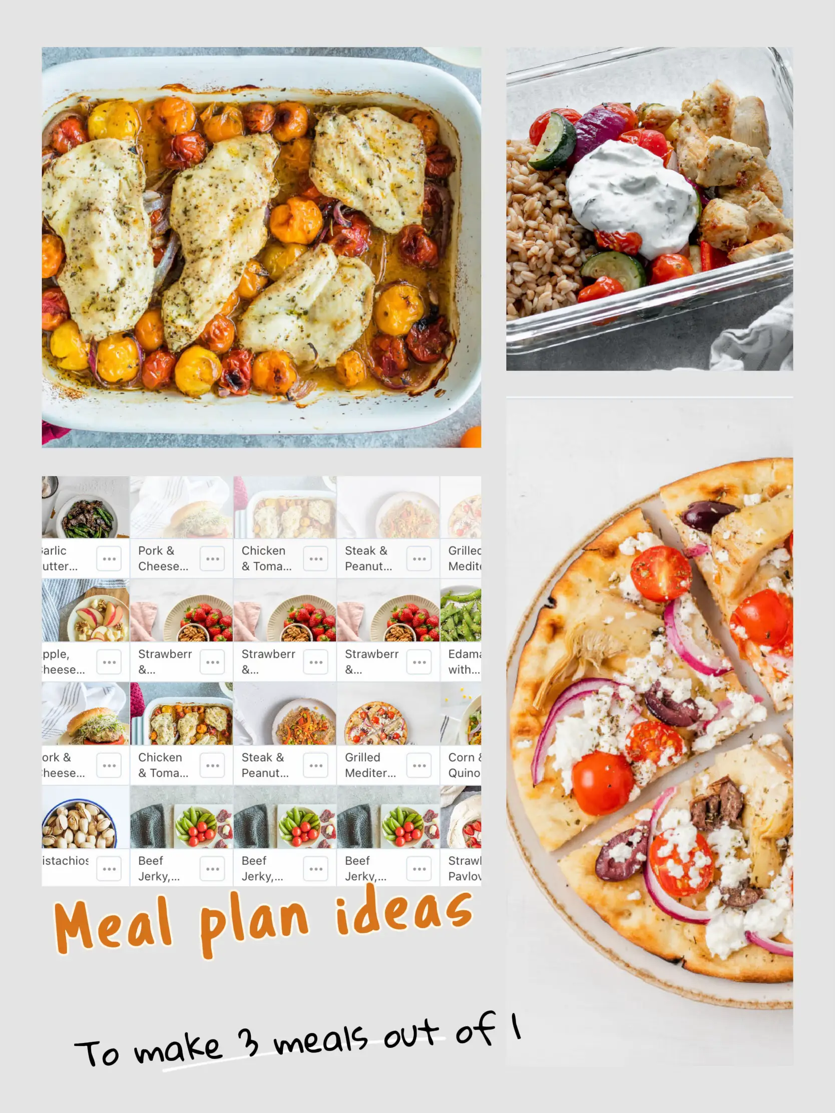 One Chicken Bake, Three Delicious Meals! 🍗🍅 | Video published by ...