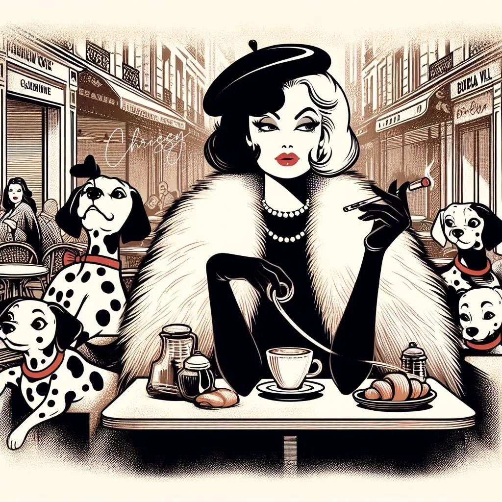 Cruella in Paris 🖤🤍 | Gallery posted by Chrissy | Lemon8