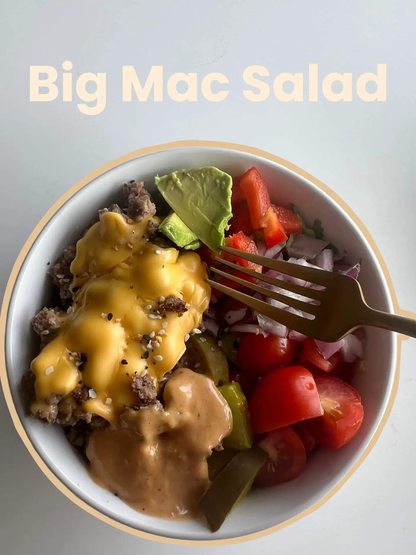 Big Mac Salad | Gallery posted by Caroline Spicer | Lemon8