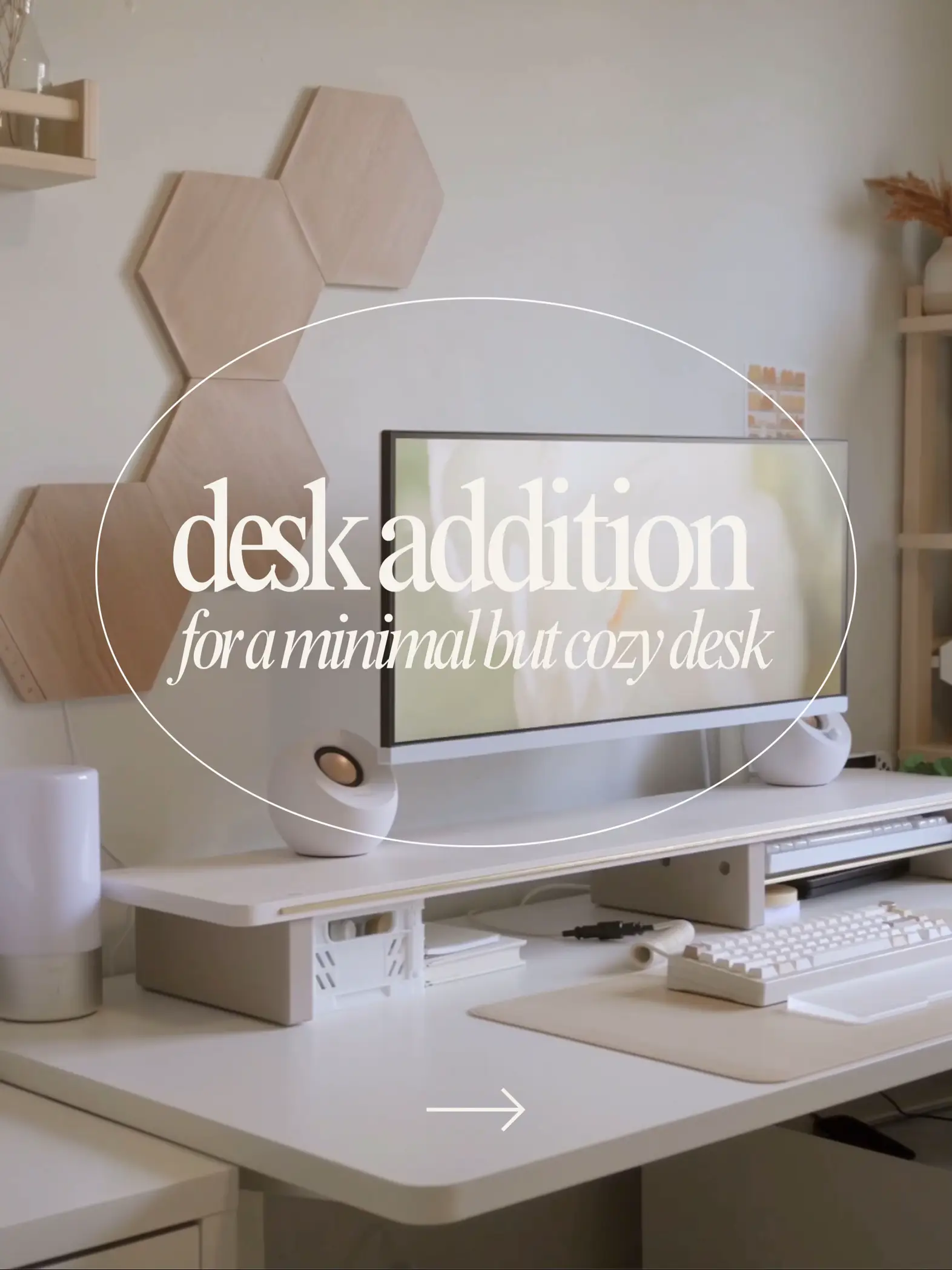 desk addition for a cozy but minimal setup! | Gallery posted by stef ...