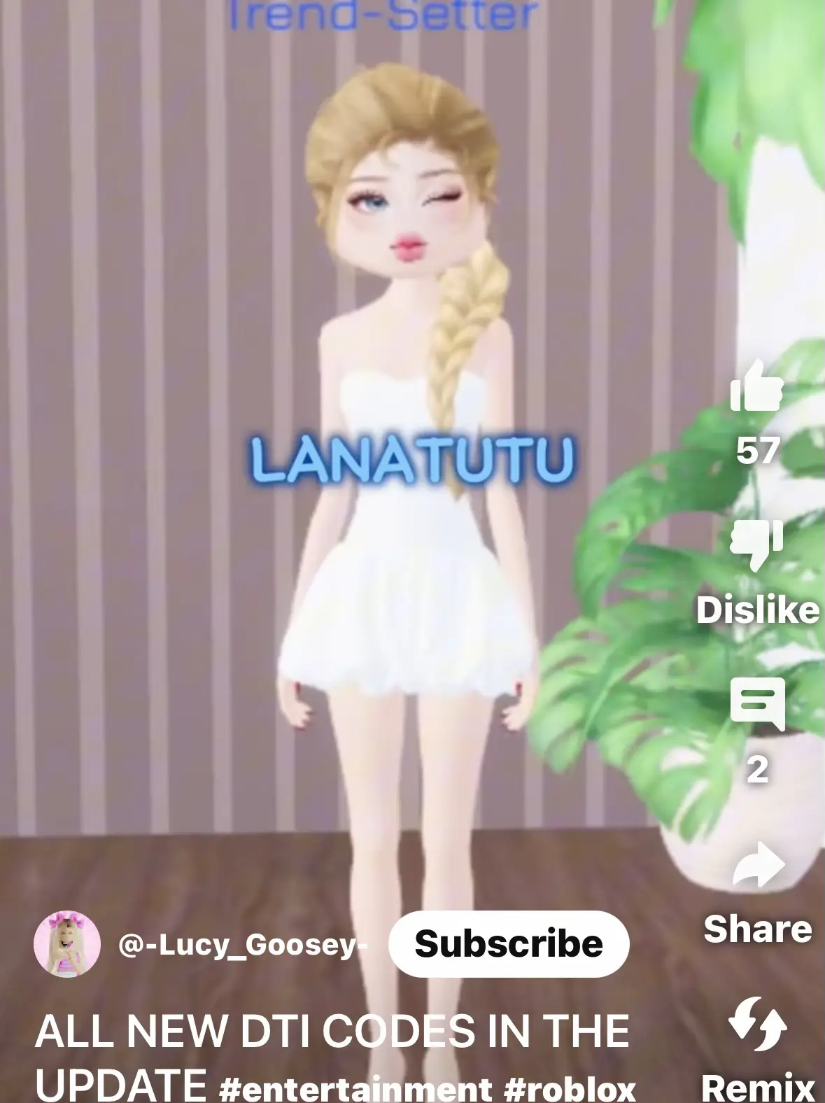 Dress to Impress Codes - Lemon8 Search